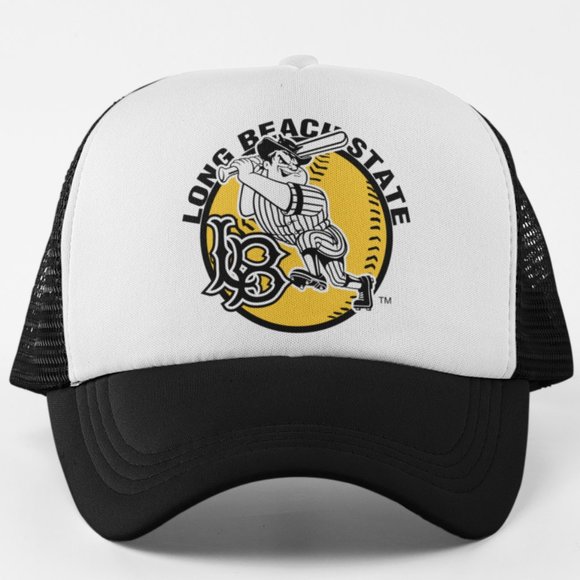 Accessories | New Long Beach State Baseball Mascot Foam Trucker Mesh ...